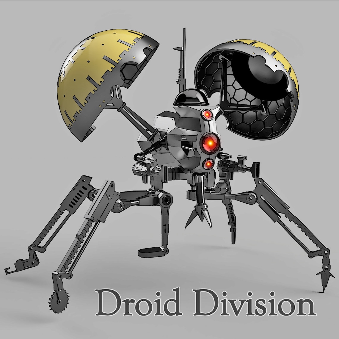 Droid Division Buzz Droid Inspired Fan Art STL Files for - Etsy