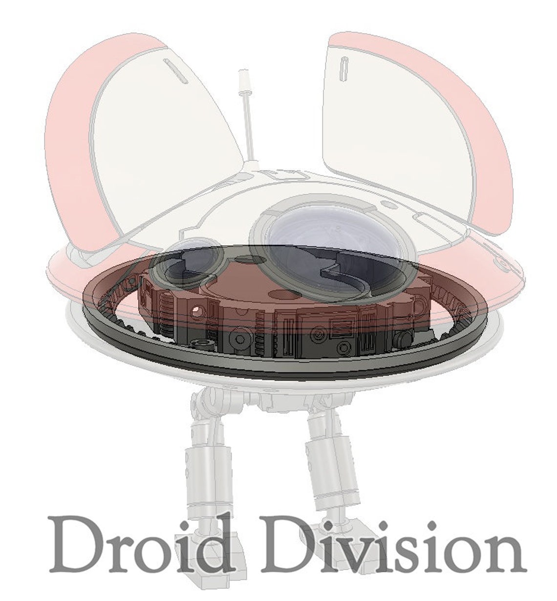 Droid Division Bug Droid Inspired Fan Art STL Files for - Etsy