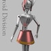 Droid Division Waitress Droid Inspired Fan Art STL Files for 3dprinting ...