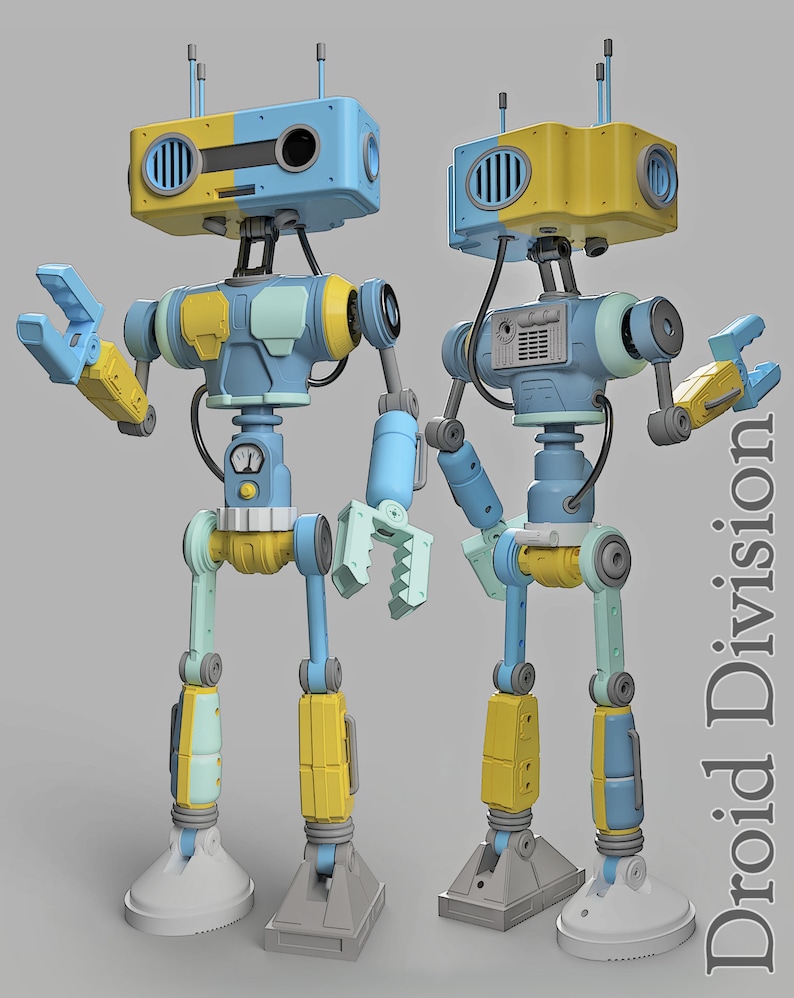 Droiddivision Custom Droid 3D Printable Fan Art Files - Etsy