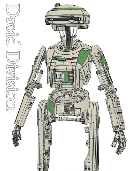 Spacebobs Pilot Navigator Droid Inspired Body everything but | Etsy