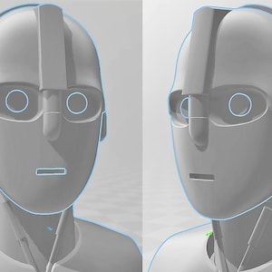 Spacebobs RQ Protocol Droid Inspired Printable Fan Art Files - Etsy