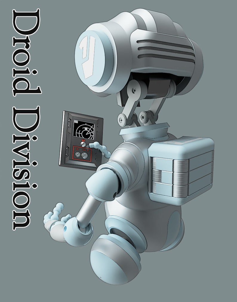 Spacebobs Az-med Droid Inspired 3D Printable Fan Art Files - Etsy