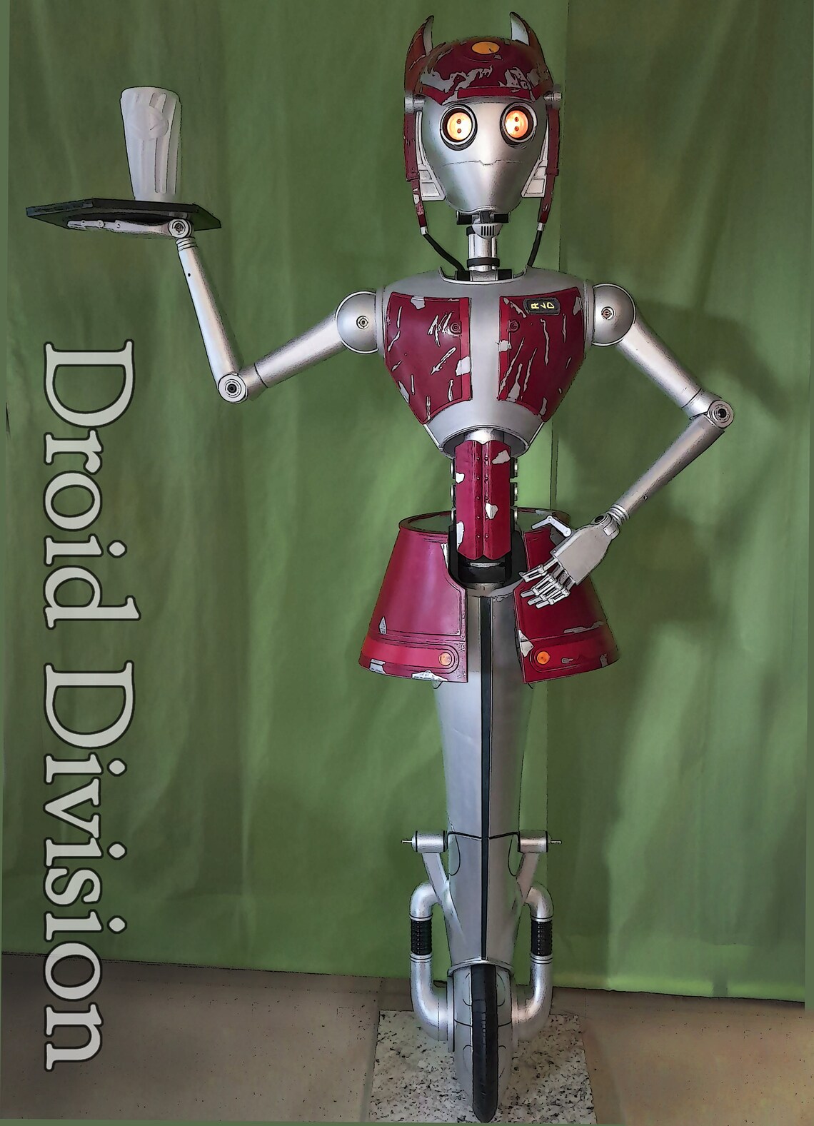 Droid Division Waitress Droid Inspired Fan Art STL Files for - Etsy
