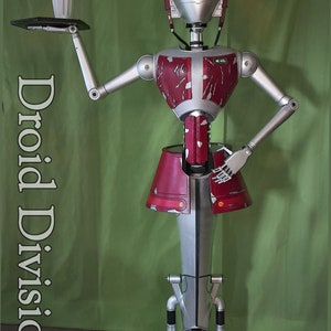 Droid Division Waitress Droid Inspired Fan Art STL Files for 3dprinting ...