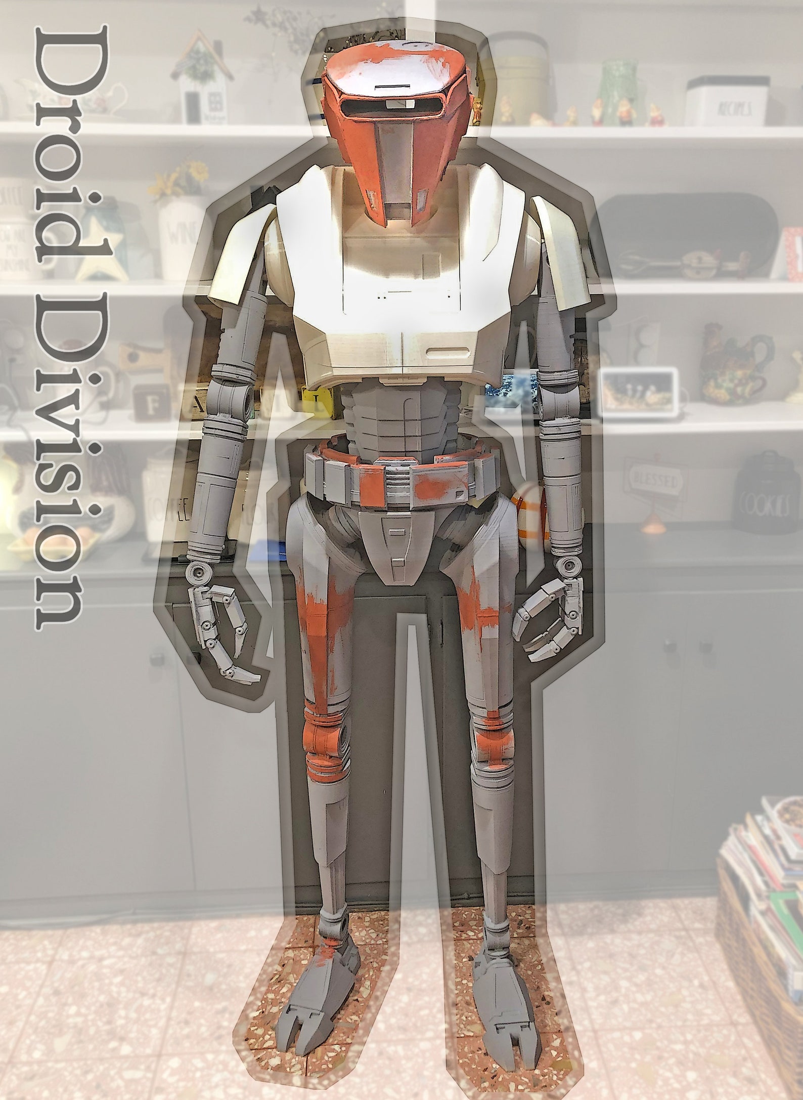 Droid Division Sentry Droid Inspired Fan Art STL Files for 3dprinting - Etsy