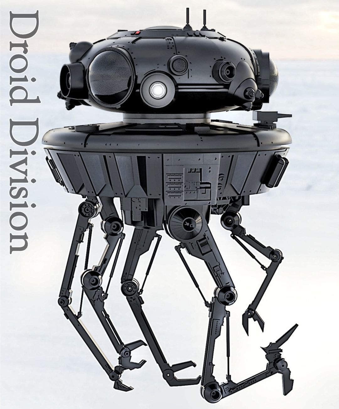Droid Division Probe Droid Inspired Fan Art Files for Full, or Studio ...