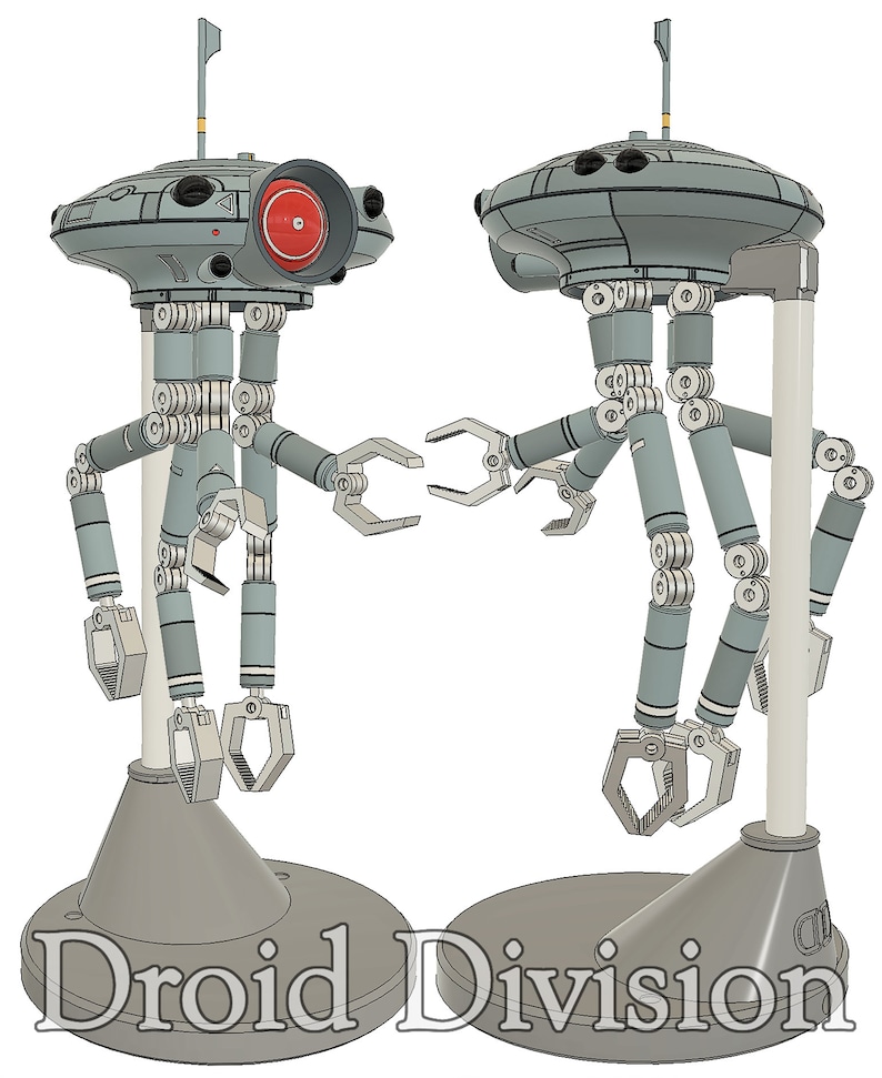 Droiddivision Animated Styled ID-9 Seeker Probe Droid Inspired Fan Art ...