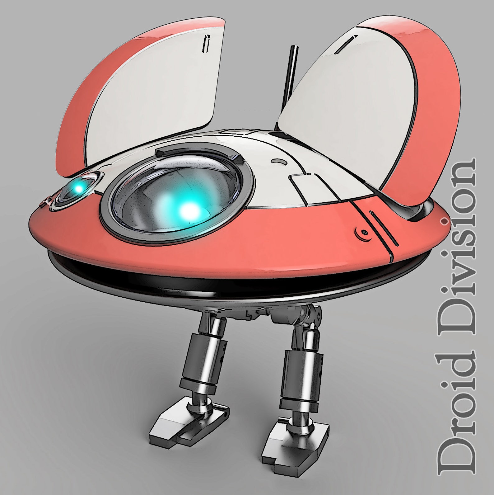 Droid Division Bug Droid Inspired Fan Art STL Files for - Etsy