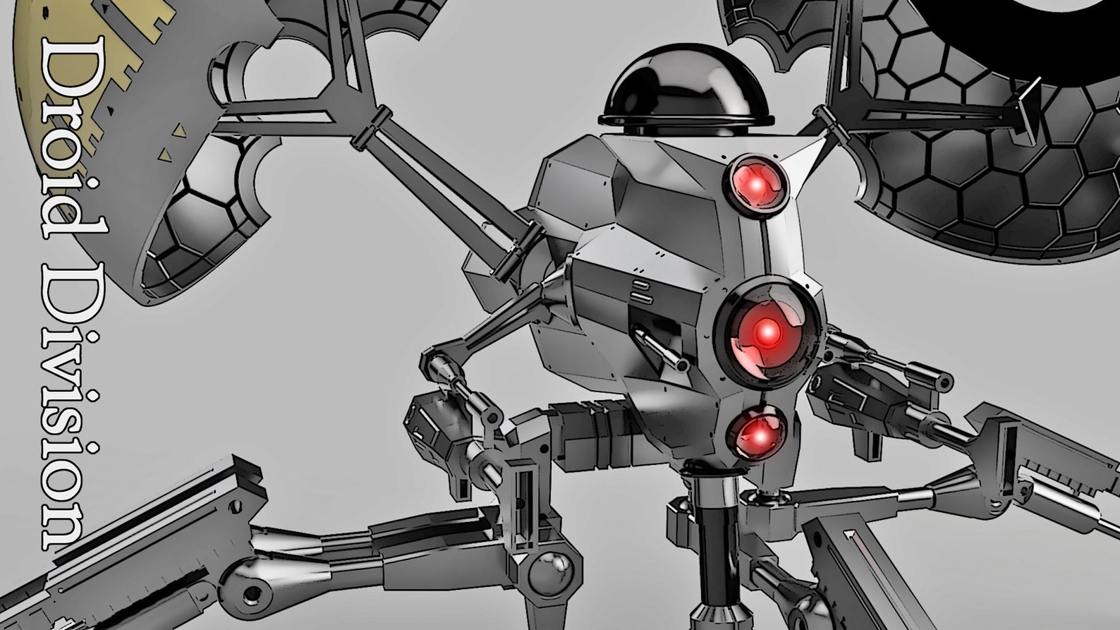 Droid Division Buzz Droid Inspired Fan Art STL Files for - Etsy