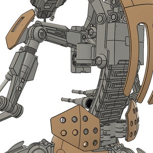 Droiddivision DK Droid Inspired Fan Art STL Files for 3dprinting - Etsy