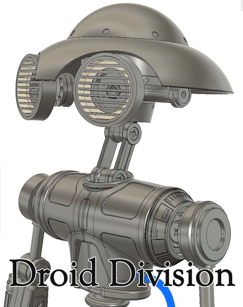 Droiddivision Custom Droid 3D Printable Fan Art Files - Etsy