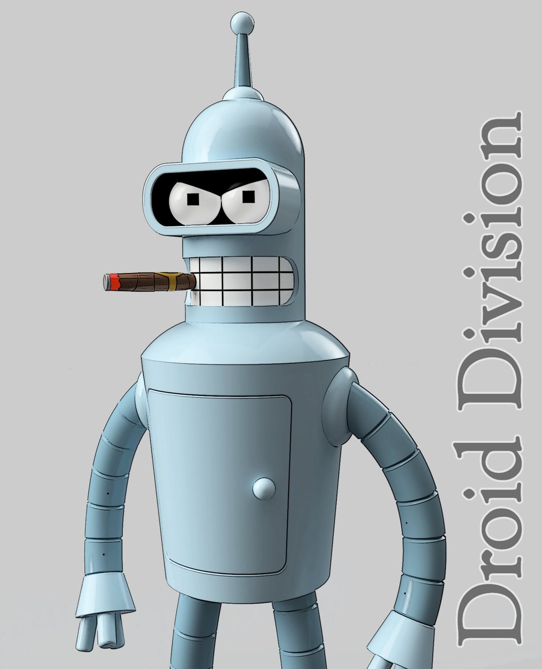 Droiddivision Bending Robot Inspired Fan Art Printable Files - Etsy