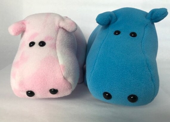 Heidi and Henry the Hippo Twins | Etsy