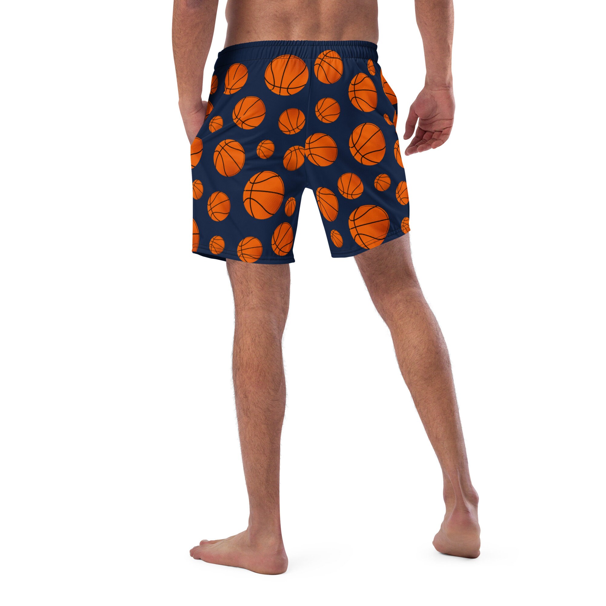 Basketball Player Men's Swim Trunks - Etsy