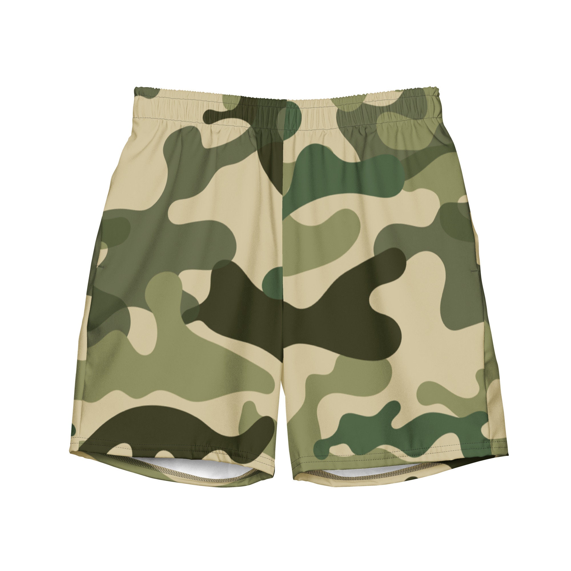 Camouflage Men's Swim Trunks, Camouflage Trunks, Camouflage Swimwear ...