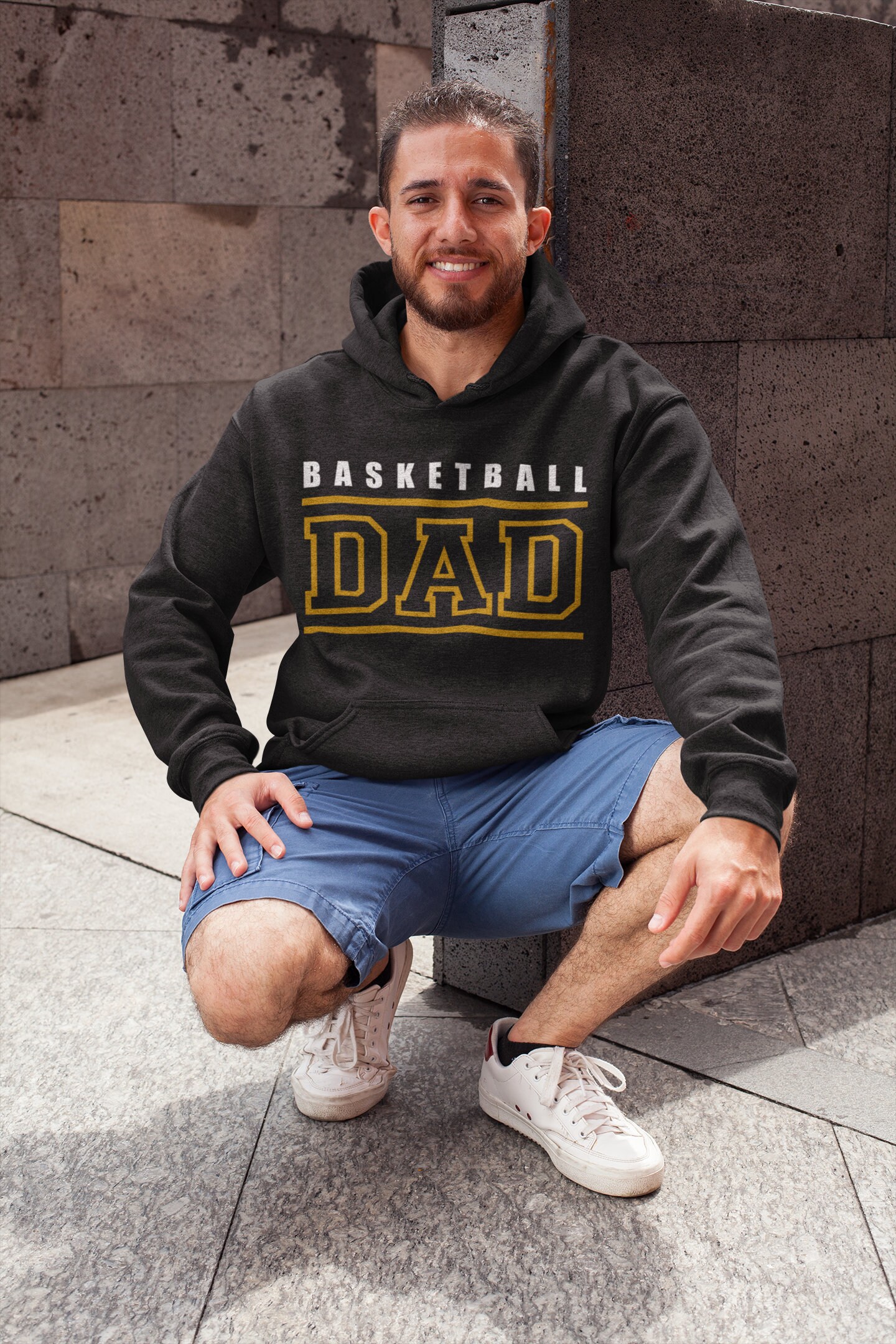 Basketball Dad Men's Hoodie, Basketball Dad Hoodie, Basketball Dad, Dad ...