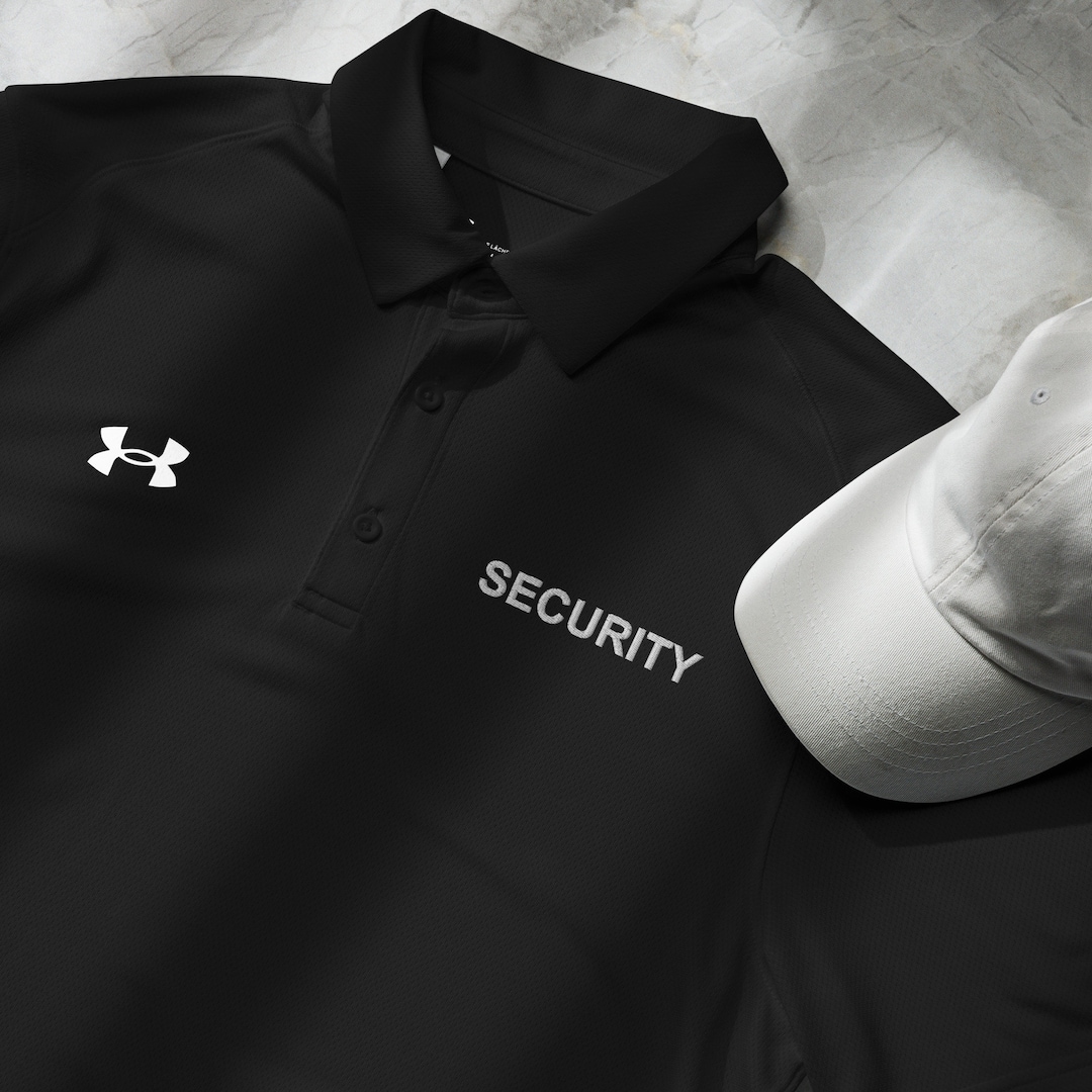 Security Officer Men's Polo by Under Armour® Embroidered, Security ...