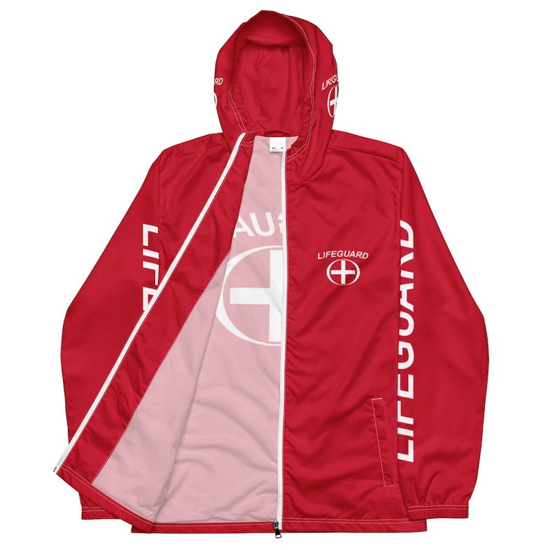 Lifeguard's Unisex Windbreaker, Lifeguard Jacket, Lifeguard Apparel ...