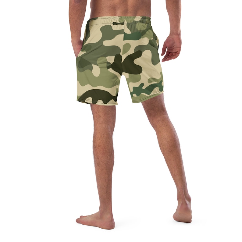 Camouflage Men's Swim Trunks, Camouflage Trunks, Camouflage Swimwear ...