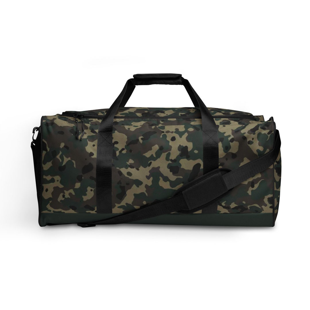Green Camouflage Duffle Bag - Etsy