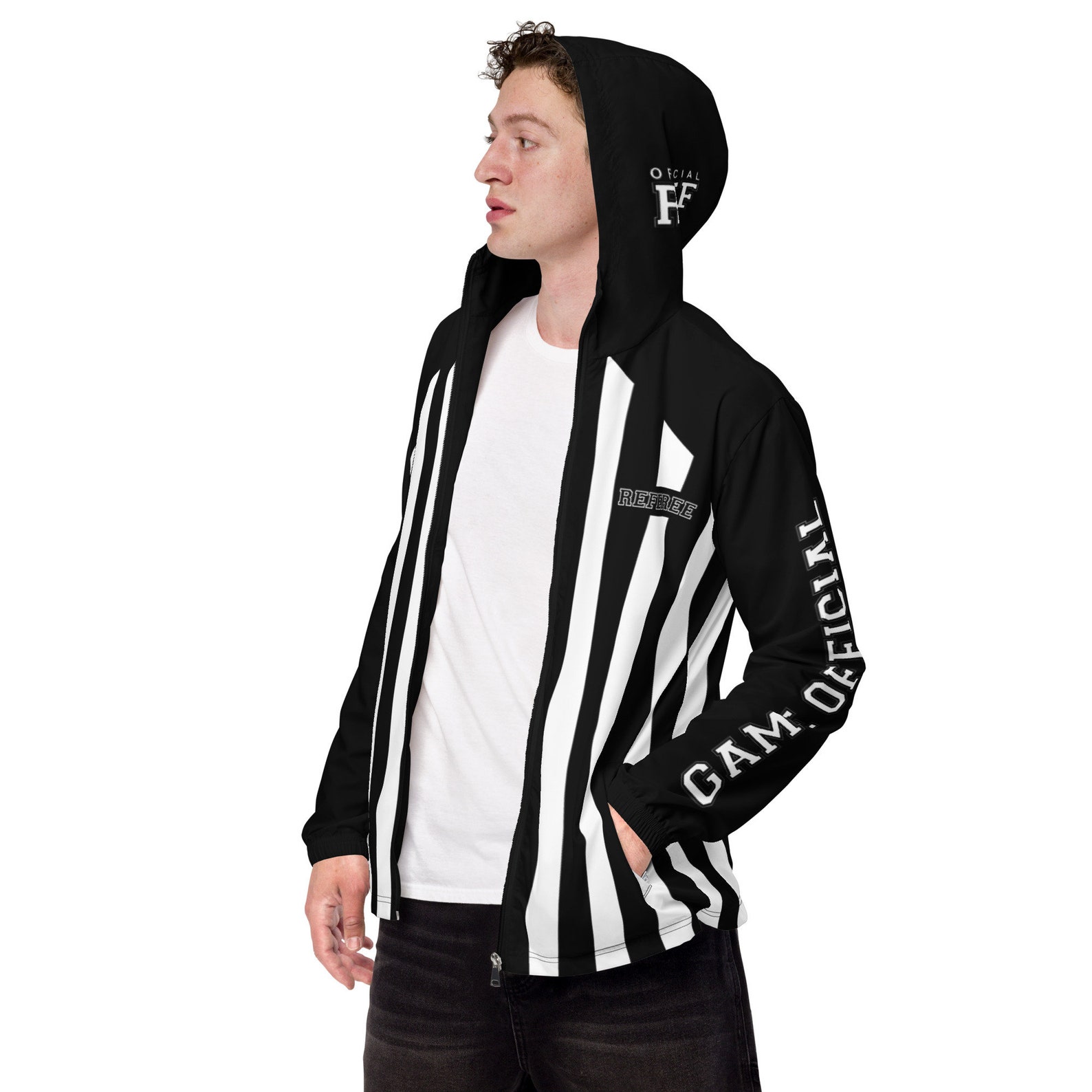 Referee's Windbreaker, Referee Windbreaker, Referee Jacket, Referee ...