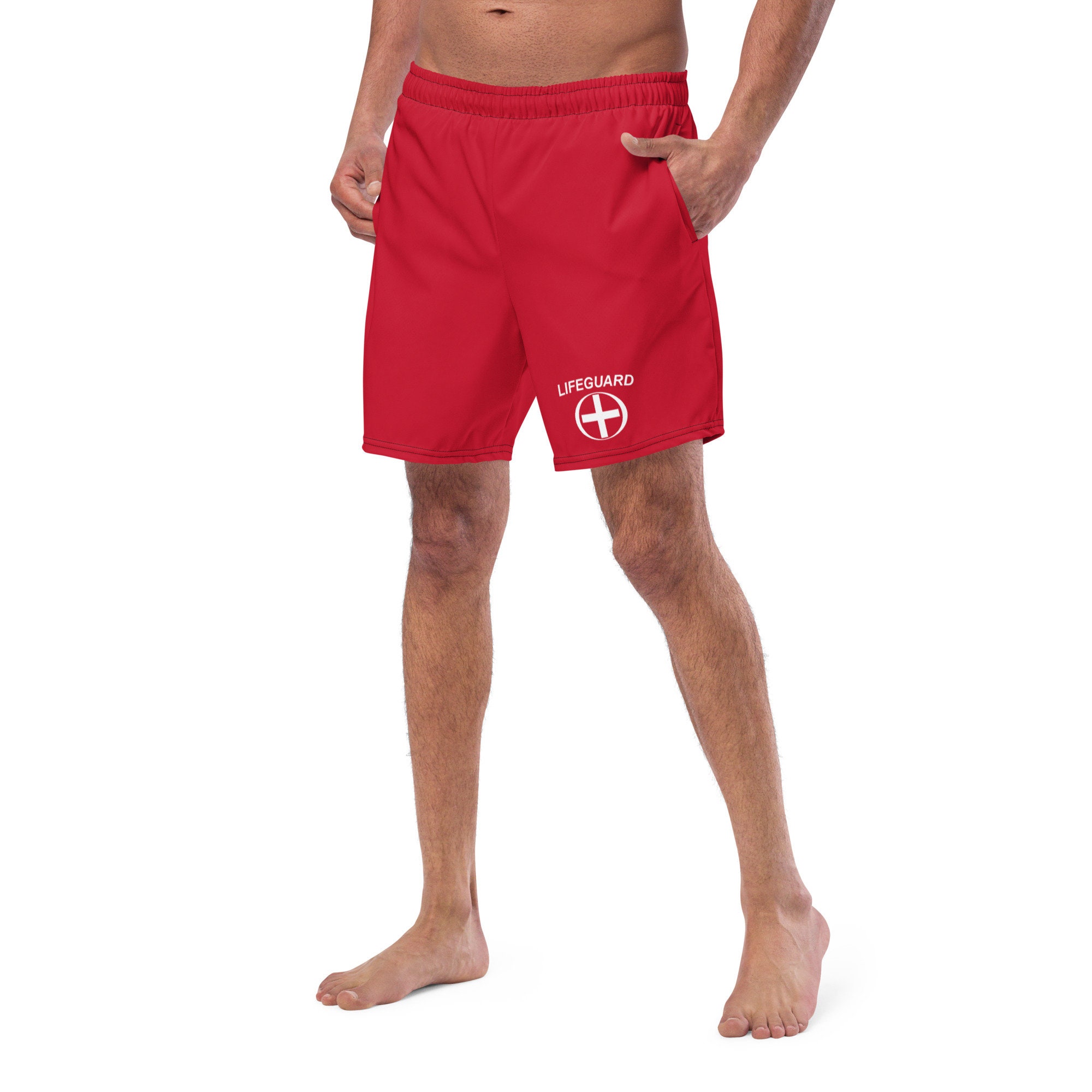 Lifeguard Swim Trunks, Lifeguard Shorts, Lifeguard Apparel, Lifeguard ...