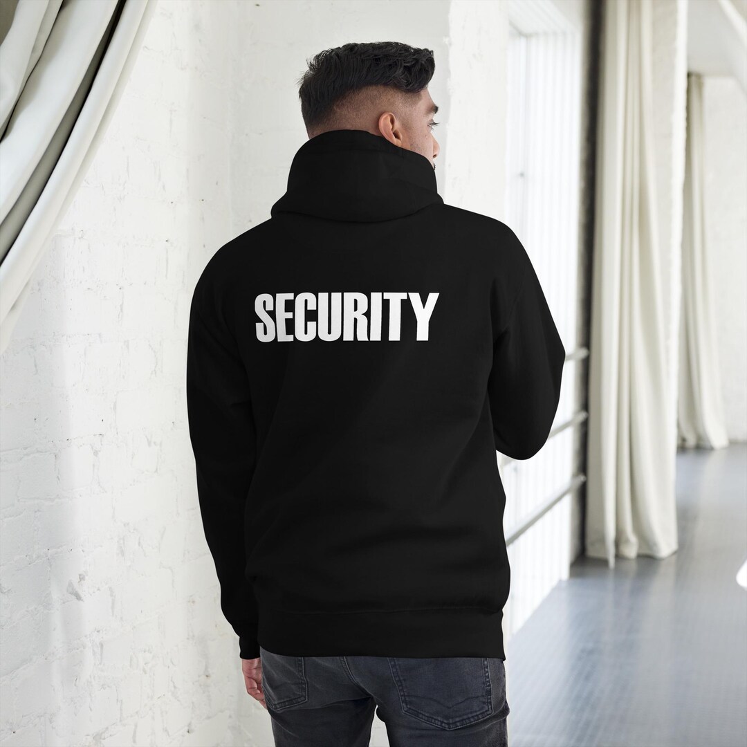 Security Officer's Embroidered Unisex Hoodie, Security Officer's Hoodie ...