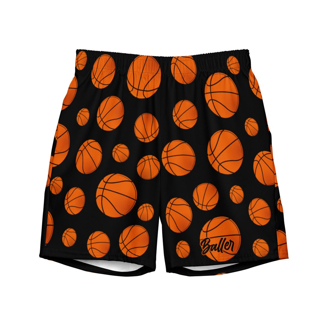 Basketball Player Men's Swim Trunks - Etsy