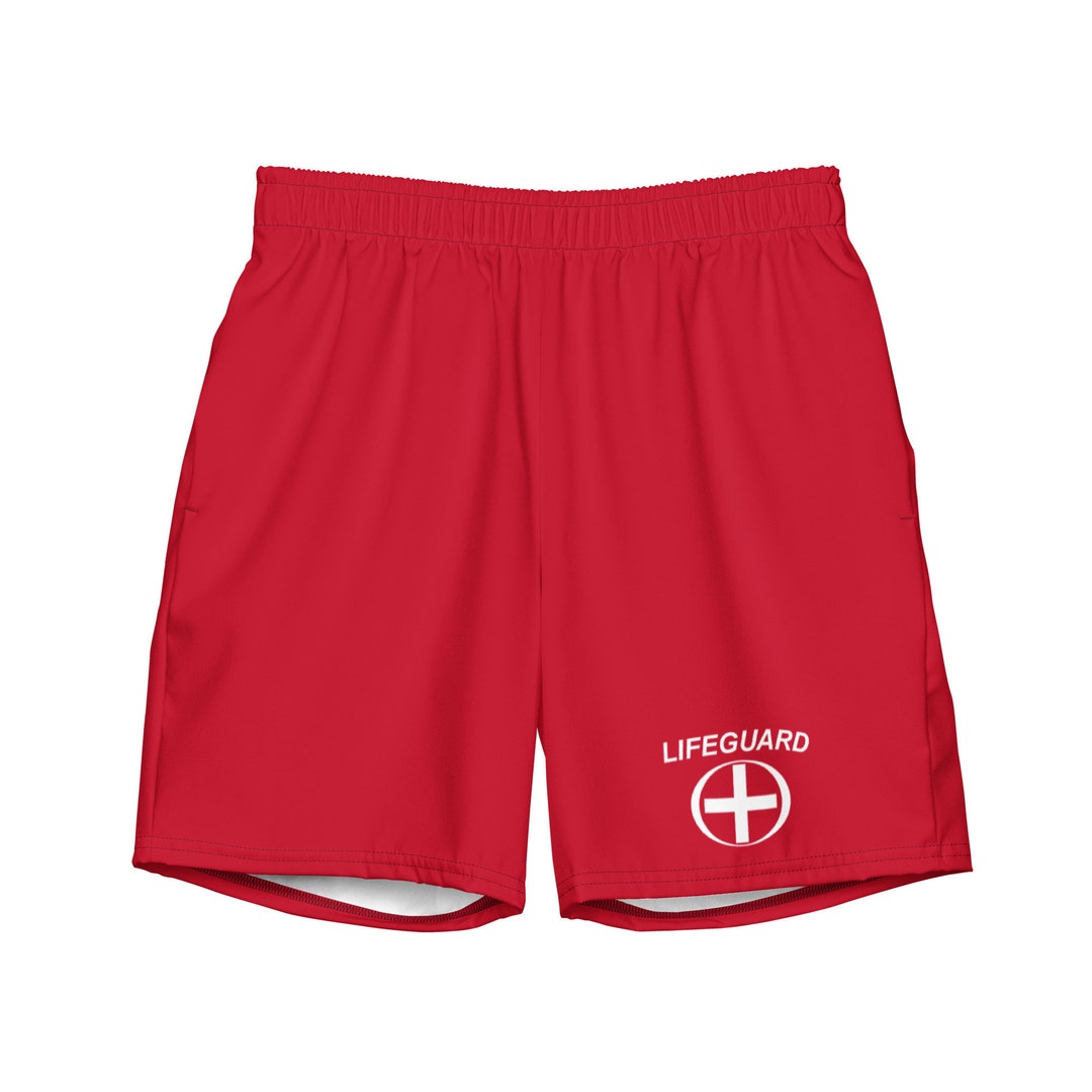 Lifeguard Swim Trunks, Lifeguard Shorts, Lifeguard Apparel, Lifeguard ...