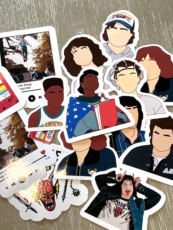 Stranger Things Season 4 Stickers - Etsy