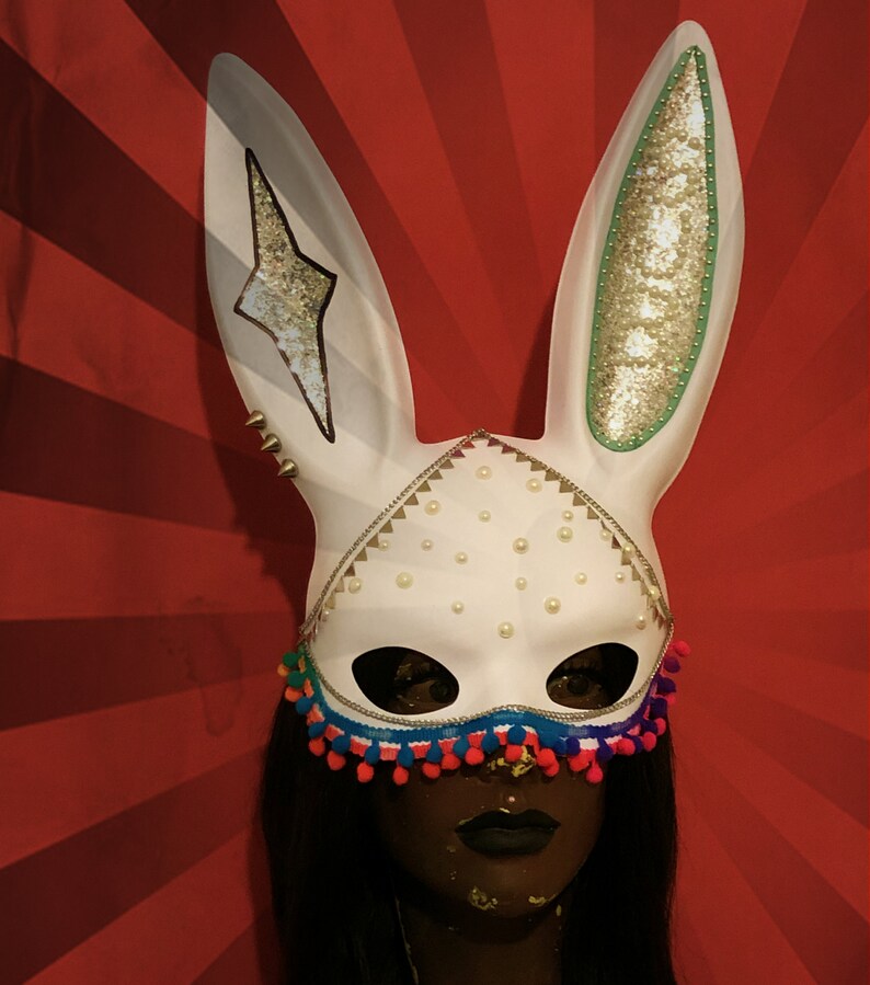 Rabbit Mask Bondage Mask Fetish Mask BDSM Mask Dom Sub - Etsy