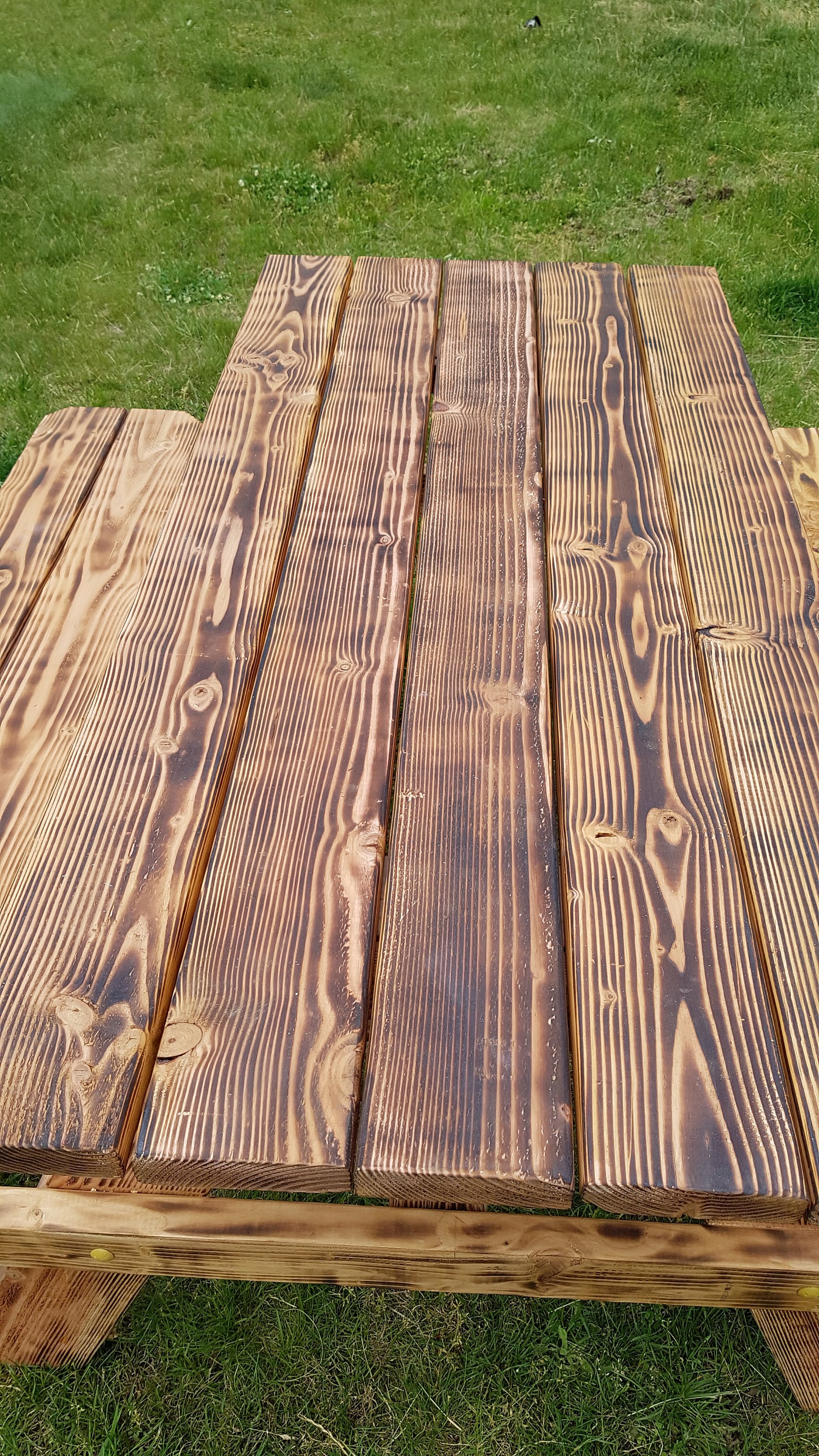 Beautiful 10 Foot Rustic Picnic Table Plans - DIY Step by Step - Etsy