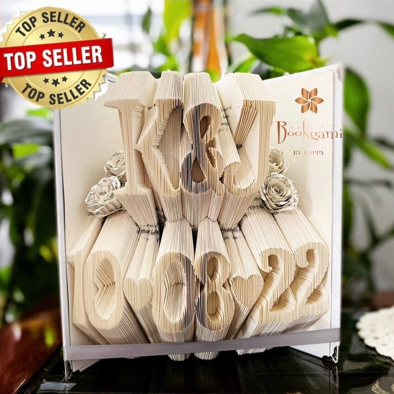 Custom Filled Book Art - Etsy