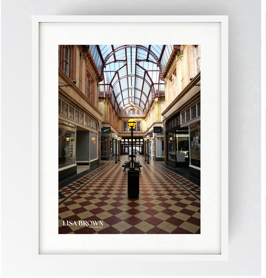 Miller Arcade, Daytime, Large Wall Art Print, Colour, Miller Arcade ...