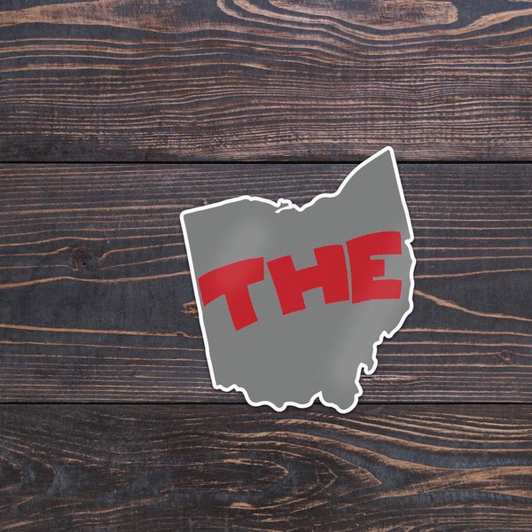 Ohio State Buckeye Leaf Decal - Etsy