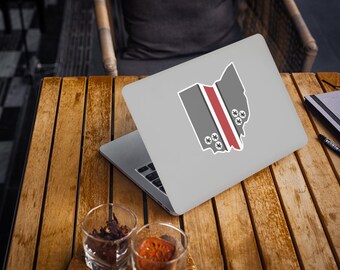 Ohio State Computer Sticker - Etsy
