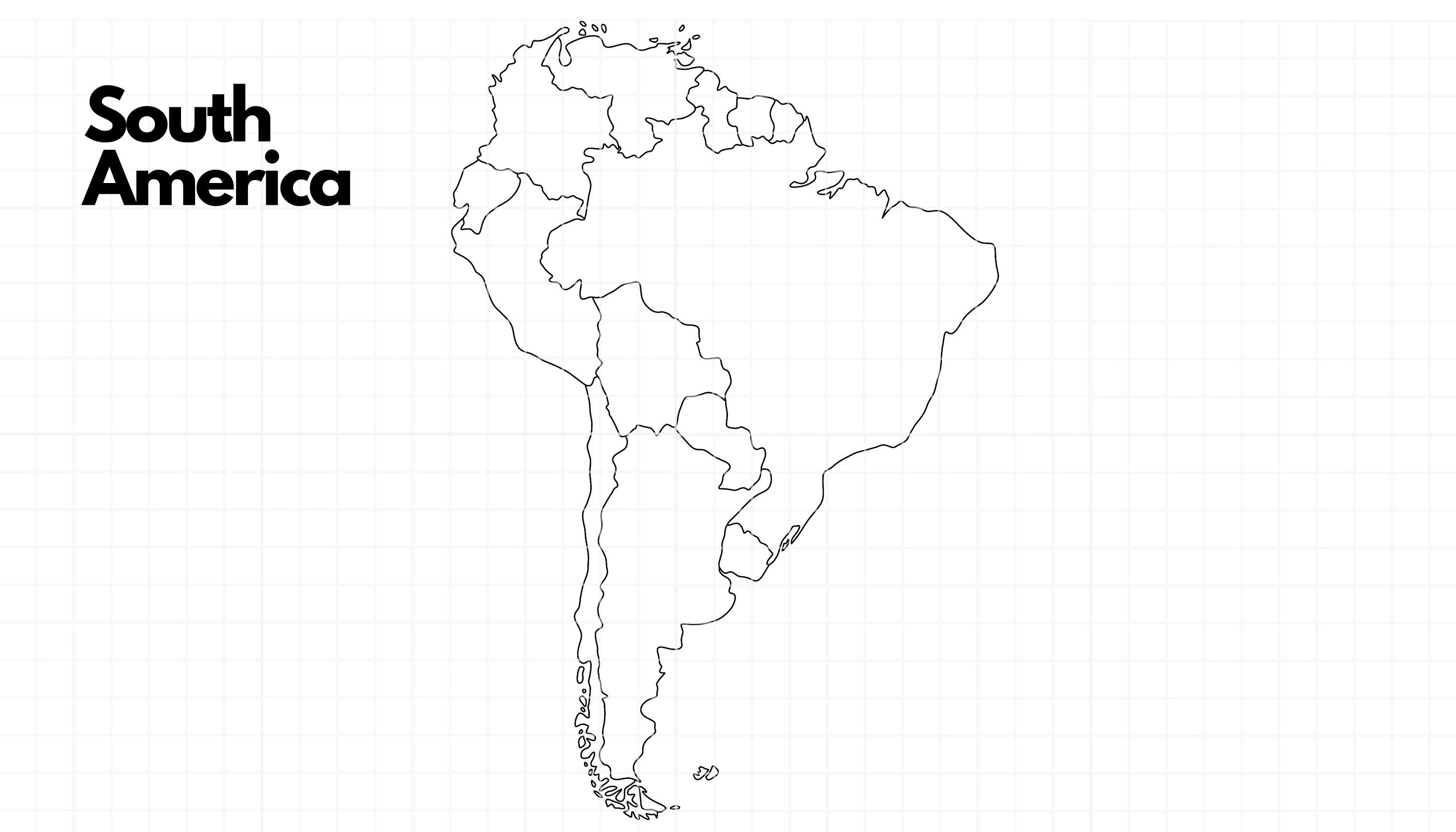 World Continent Map Outline, Line Art, Clipart, Cut Files for Cricut ...