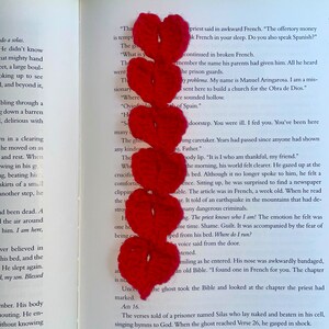 Red Heart Bookmark | Handmade Love for Your Books | Cute Heart Shape ...