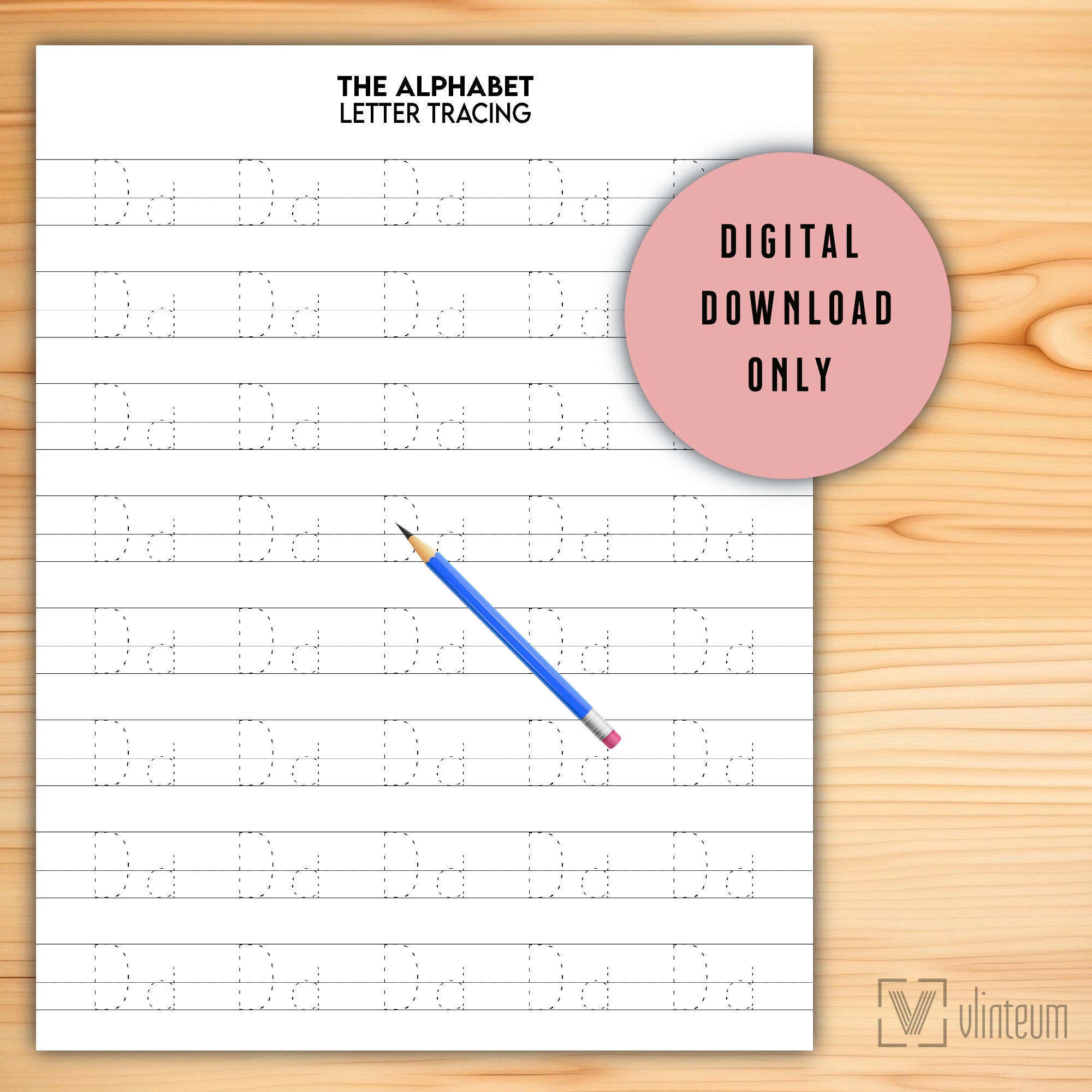 ABC Alphabets Phonics Tracing Sheets for Homeschool, Preschool ...