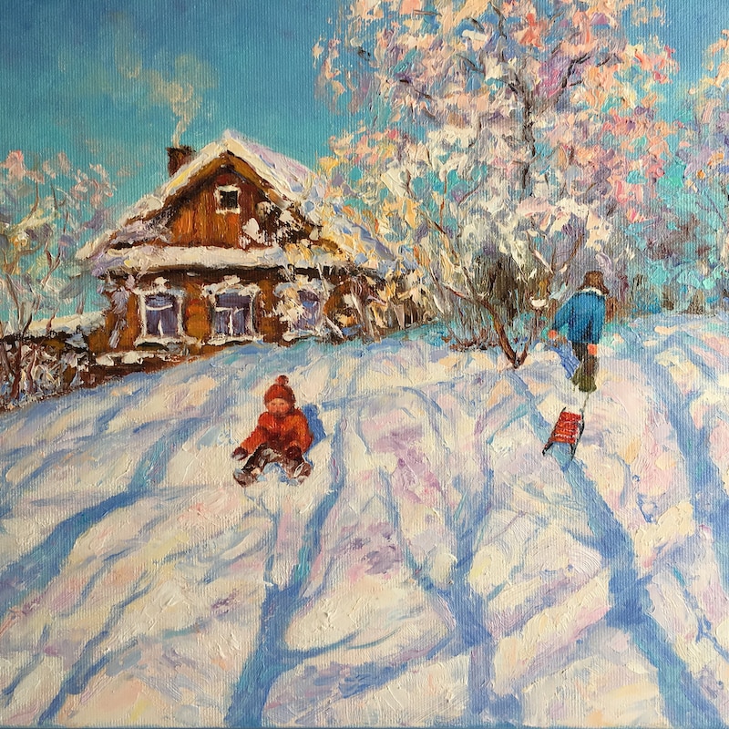 Russian Painting - Etsy