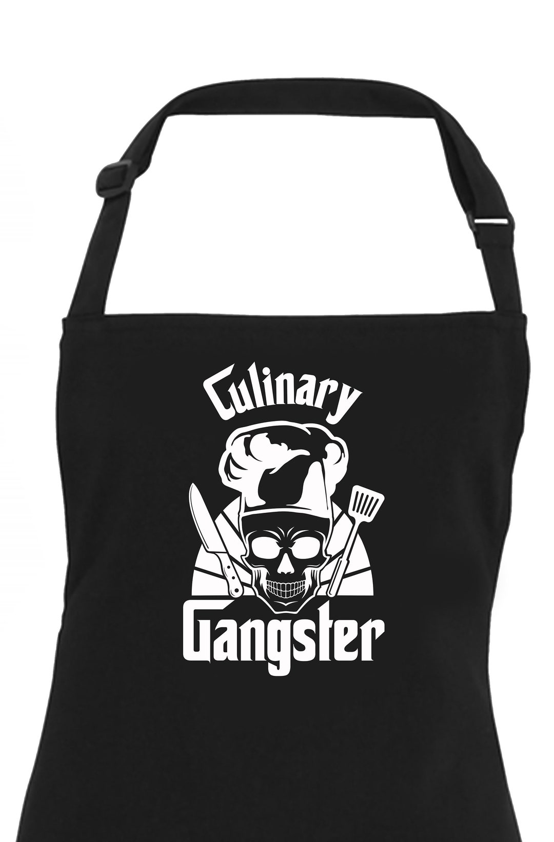 Culinary Gangster Chef's Cooking Apron Bib, Ideal Gift for Him/her ...