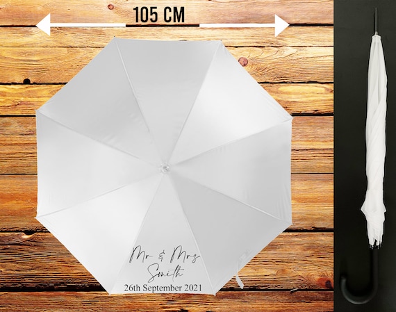 Personalized umbrellas for weddings store