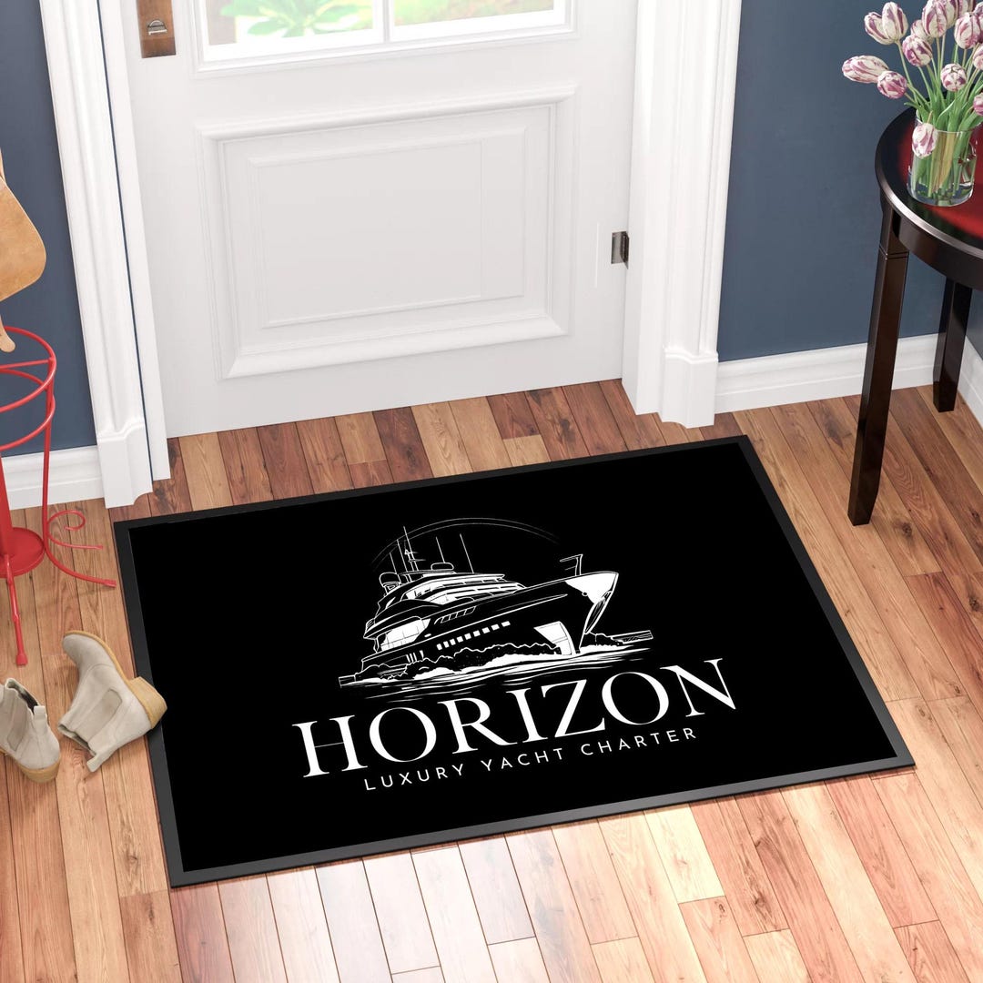 Personalised Custom Printed Boat, Ship Mat, Your Own Logo Printed ...