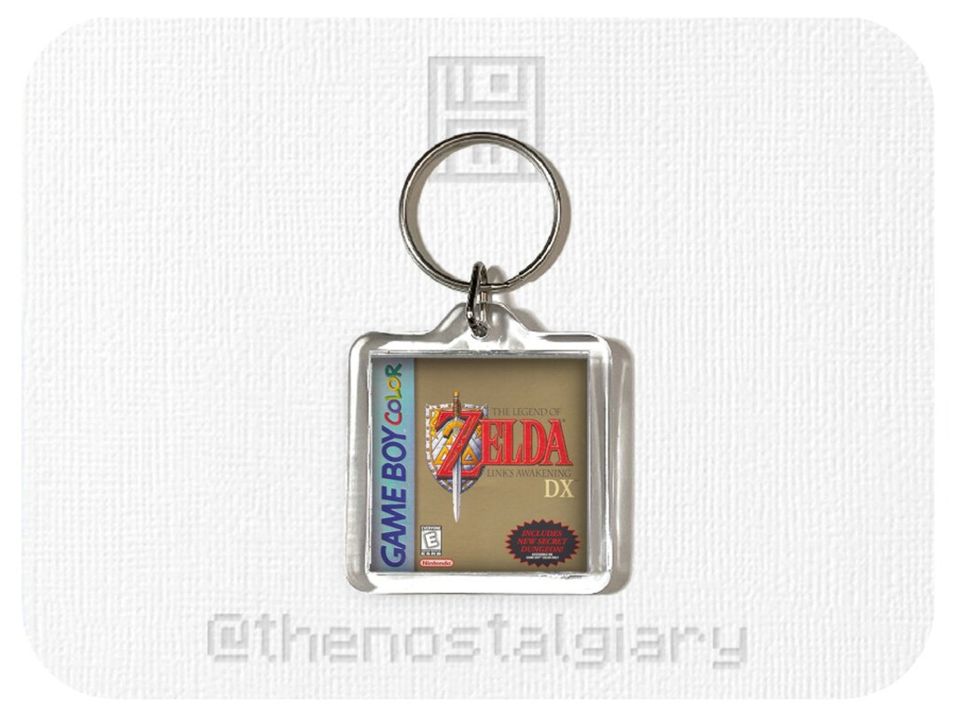 Game Boy Color Video Game Keychain - Etsy