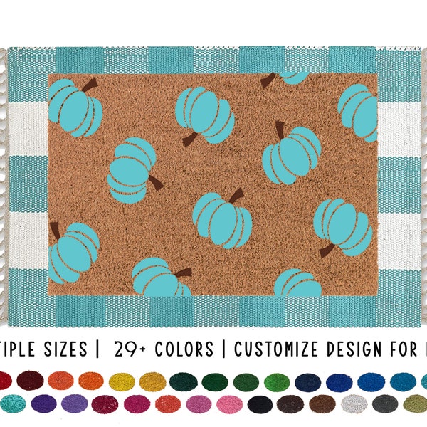 Blue Pumpkin Decor - Etsy