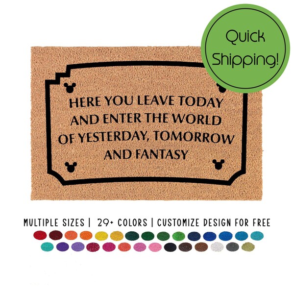 Here You Leave Today - Etsy
