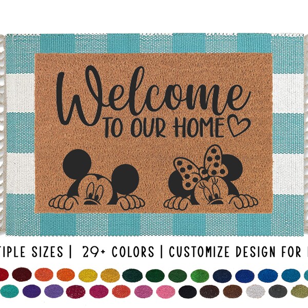 Mickey Mouse Rug - Etsy