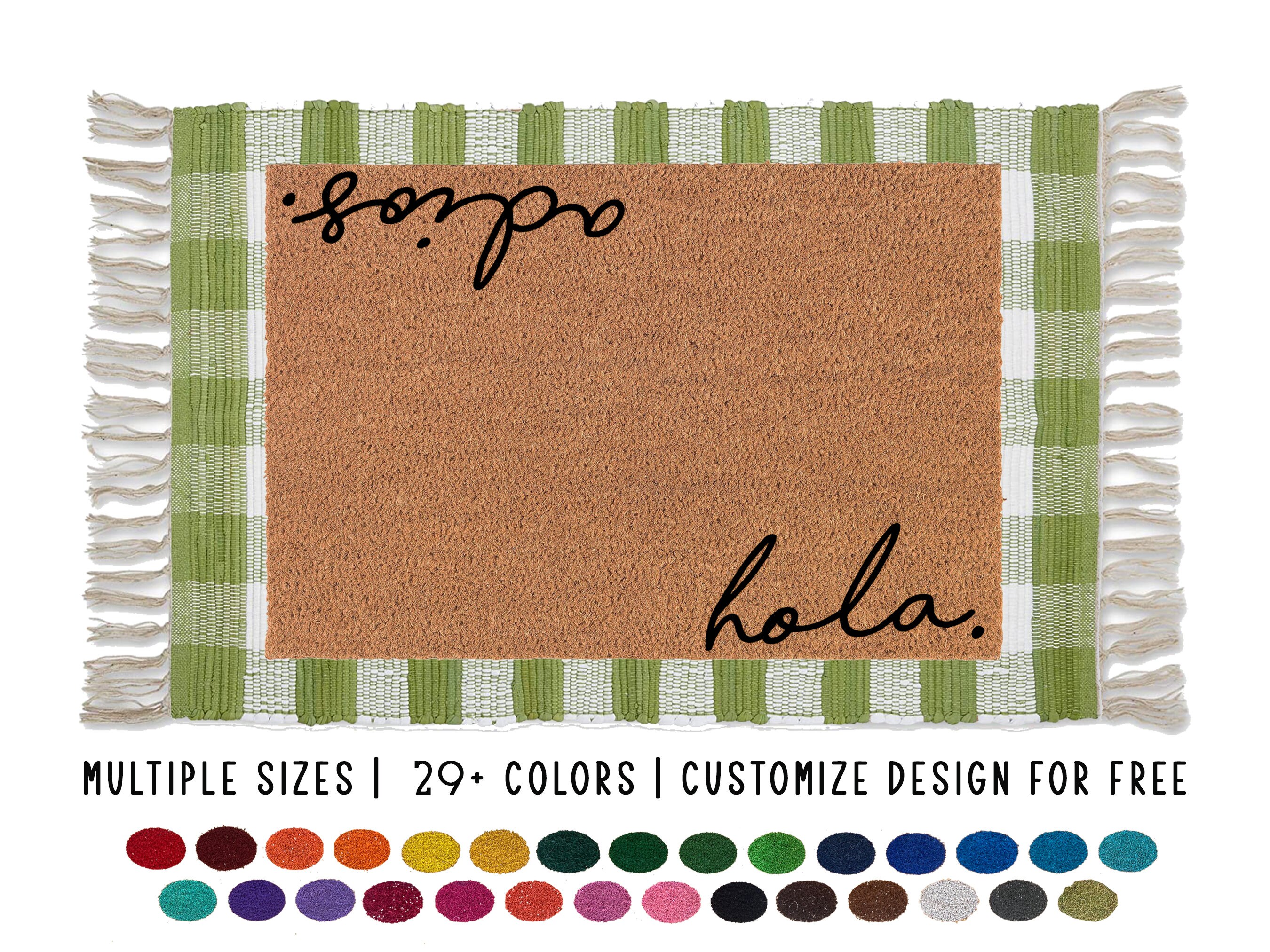 Welcome Goodbye Doormat