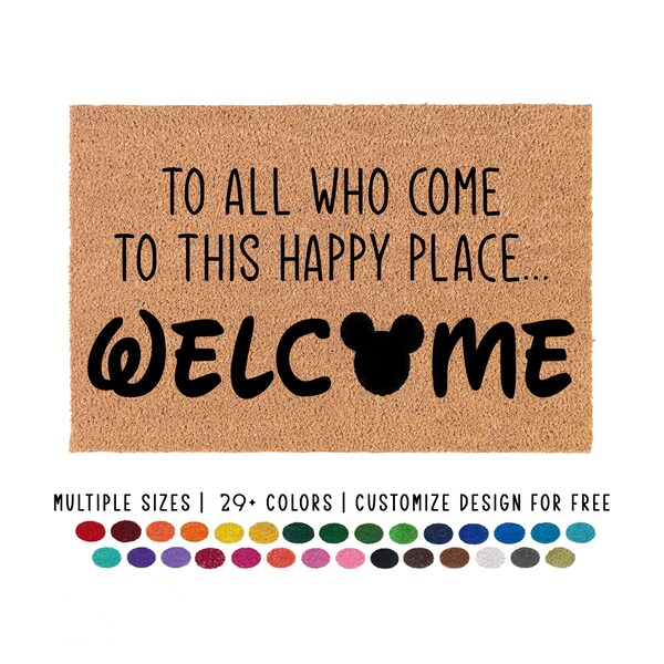Quote Doormat - Etsy